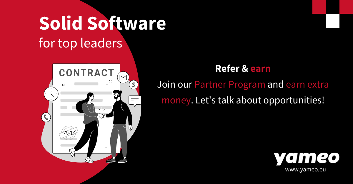 Sharing Software Leads Partner Programme Yameo